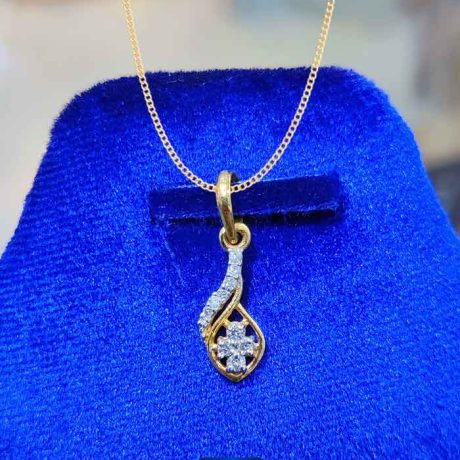 Heart Diamond Locket Pendant at Best Price In Dhaka
