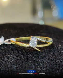 Diamond Ring One Stone – Elegant & Timeless Design