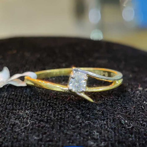 10 Stone Diamond Ring Ladies Gold Rings Designs For Women